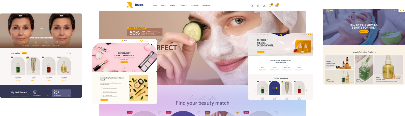 Ruza - Beauty Cosmetics Shop WordPress Theme